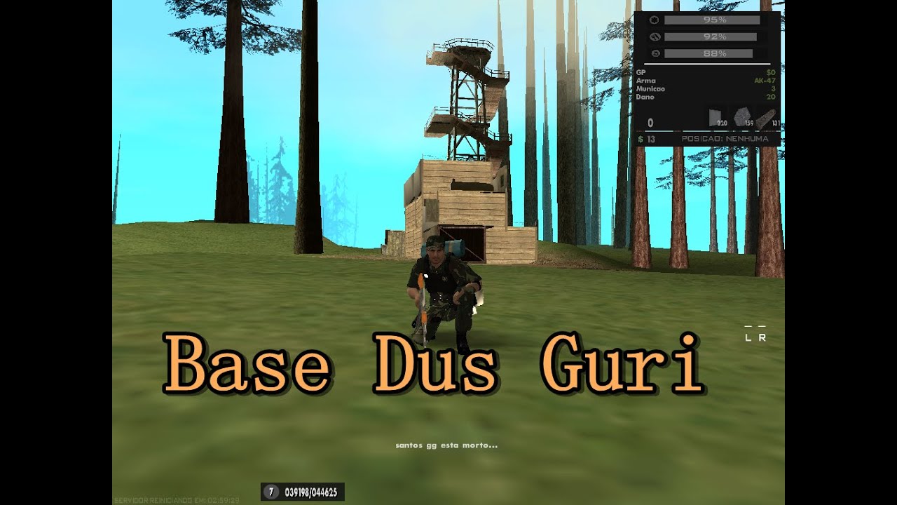 A Base ! | Novo servidor Samp Dayz Mobile/PC | Global Dayz #3 - YouTube