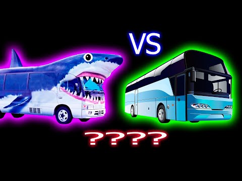 83 Shark Bus VS Passenger Bus Sound Variations 58 Seconds - YouTube