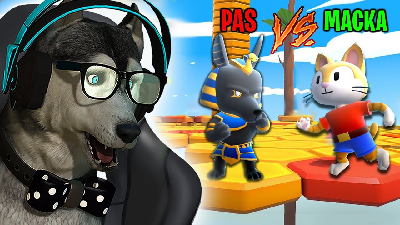 PAS vs MACKA U STUMBLE GUYS! - YouTube