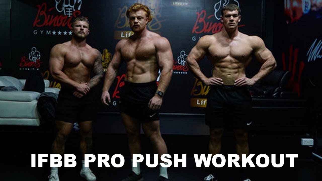 Push Workout In Dubai | IFBB Pro Brightman - YouTube