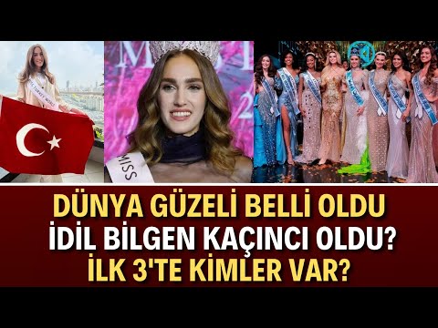 İdil Bilgen Miss World'de Kaçıncı Oldu? Dünya Güzeli Hangi Ülkeden Çıktı? İDil Bilgen Kimdir?
