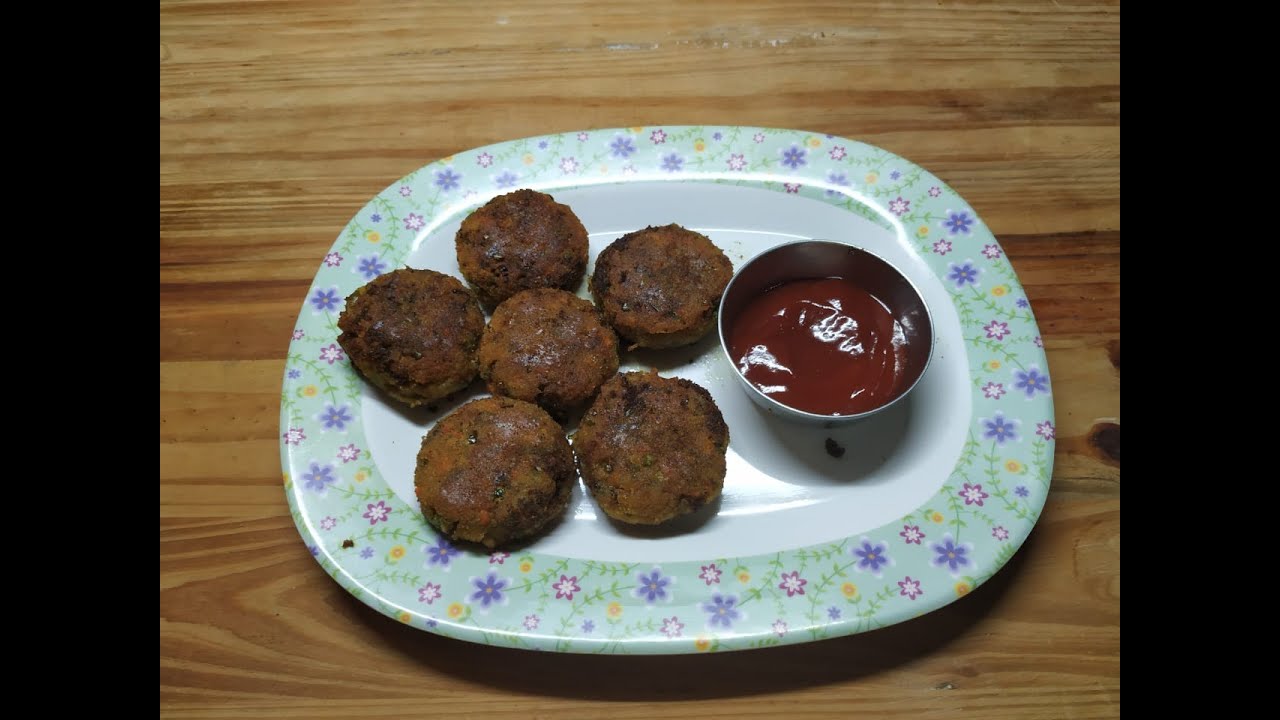 Rava cutlet recipe | Suji cutlet recipe | Upma cutlet recipe | ರವೆ ...