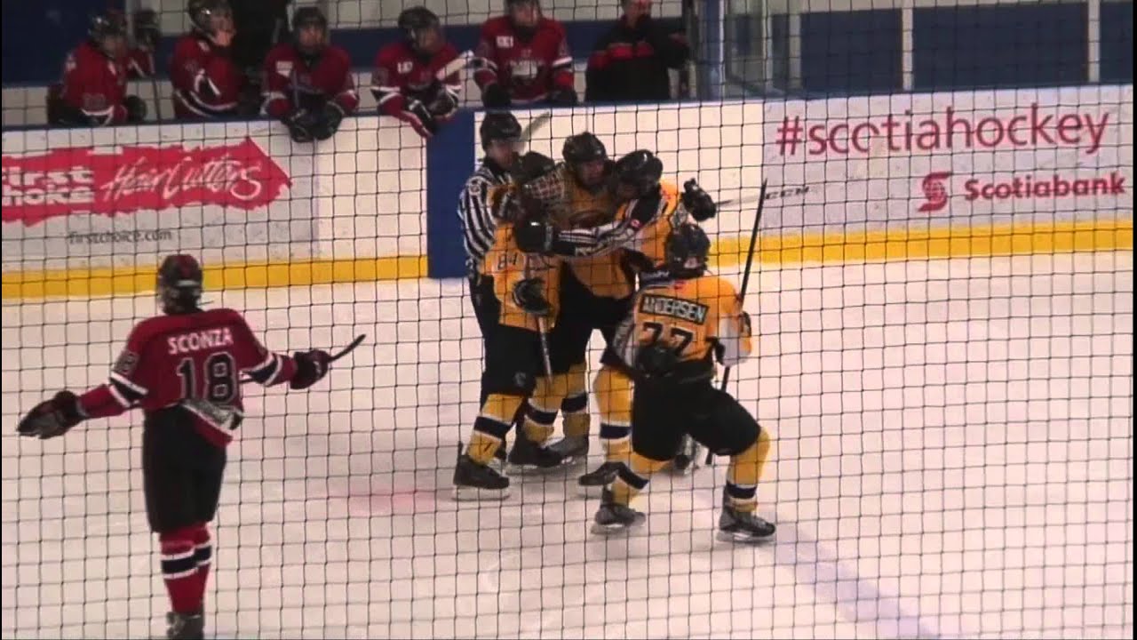 20140401 MM A WHGHG1 Duffield Devils 2 West Hill Golden Hawks 4 - YouTube