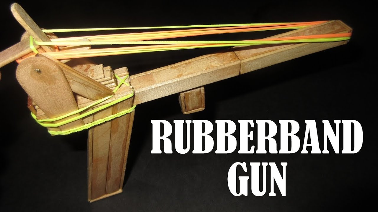 Revolving Rubber Band Gun (6 Shots) - YouTube