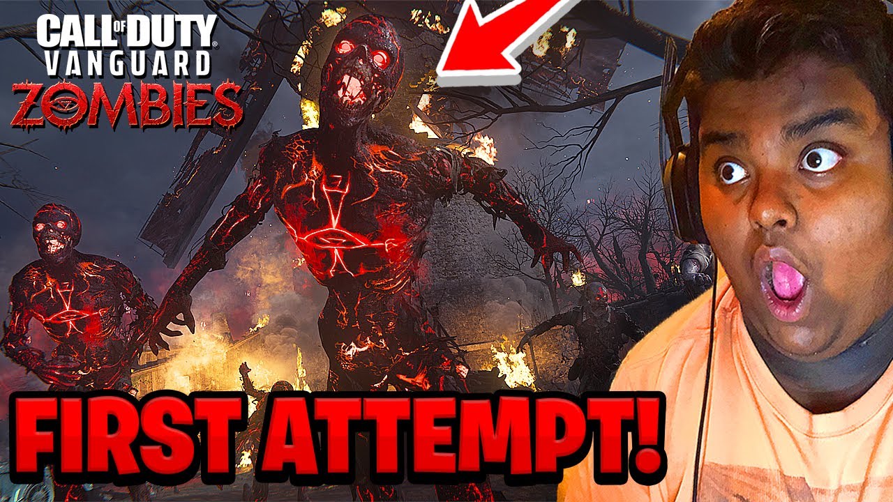 MY FIRST ATTEMPT OF DER ANFANG ZOMBIES!! (Call of Duty: Vanguard) - YouTube