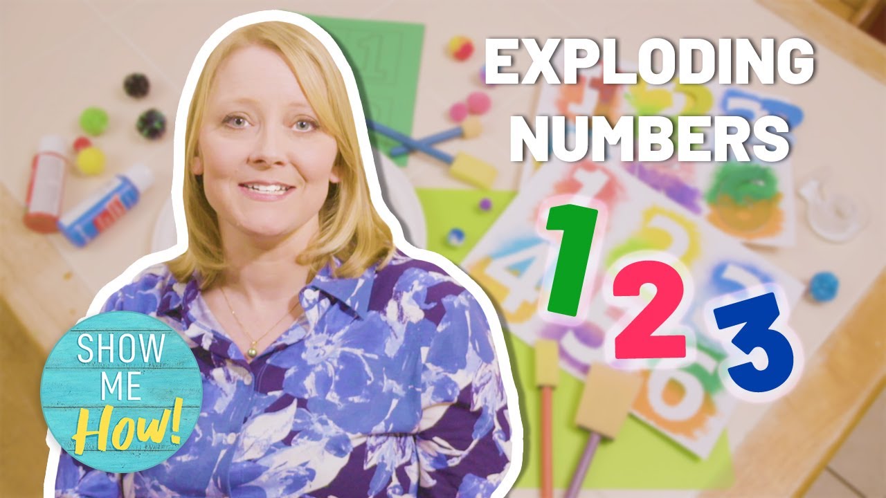 123 Preschool Crafts | Exploding Numbers | Show Me How Parent Videos ...