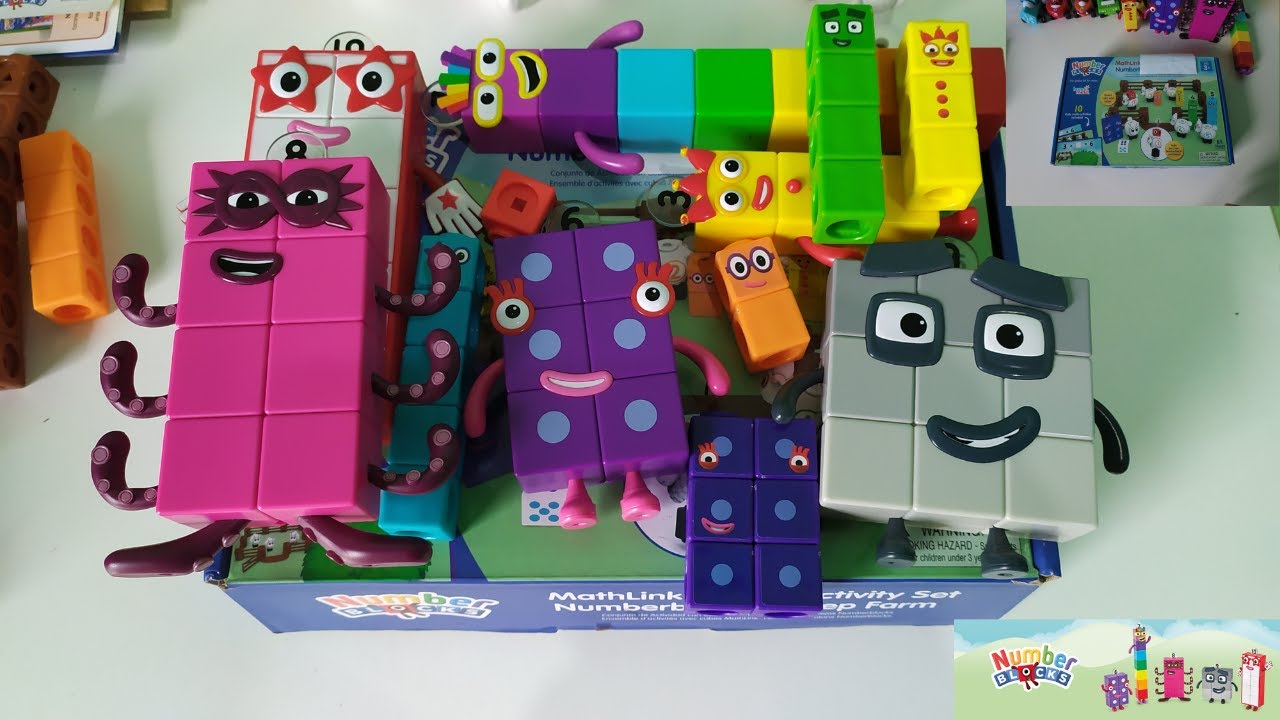 Numberblocks ASMR - 10 Minutes Compilation Unbox Amazing Numberblocks ...