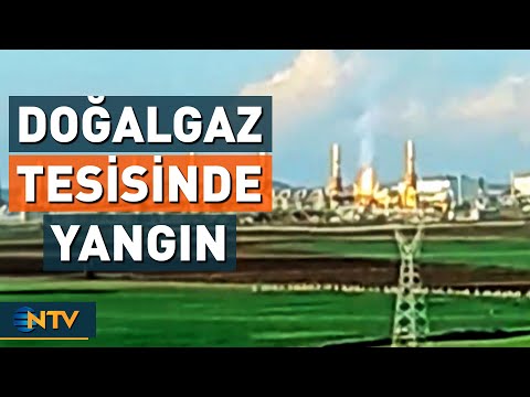 Silivri'de Bulunan BOTAŞ Doğalgaz Tesisinde Yangın Çıktı! | NTV