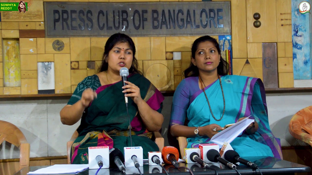 Press Conference || Priyadarshini Mega Skill & Job fair || Sowmya Reddy ...