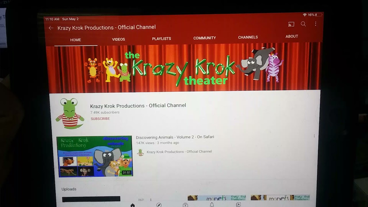 Babyshow fan Salutes Episode 2: Krazy Krok Productions - YouTube