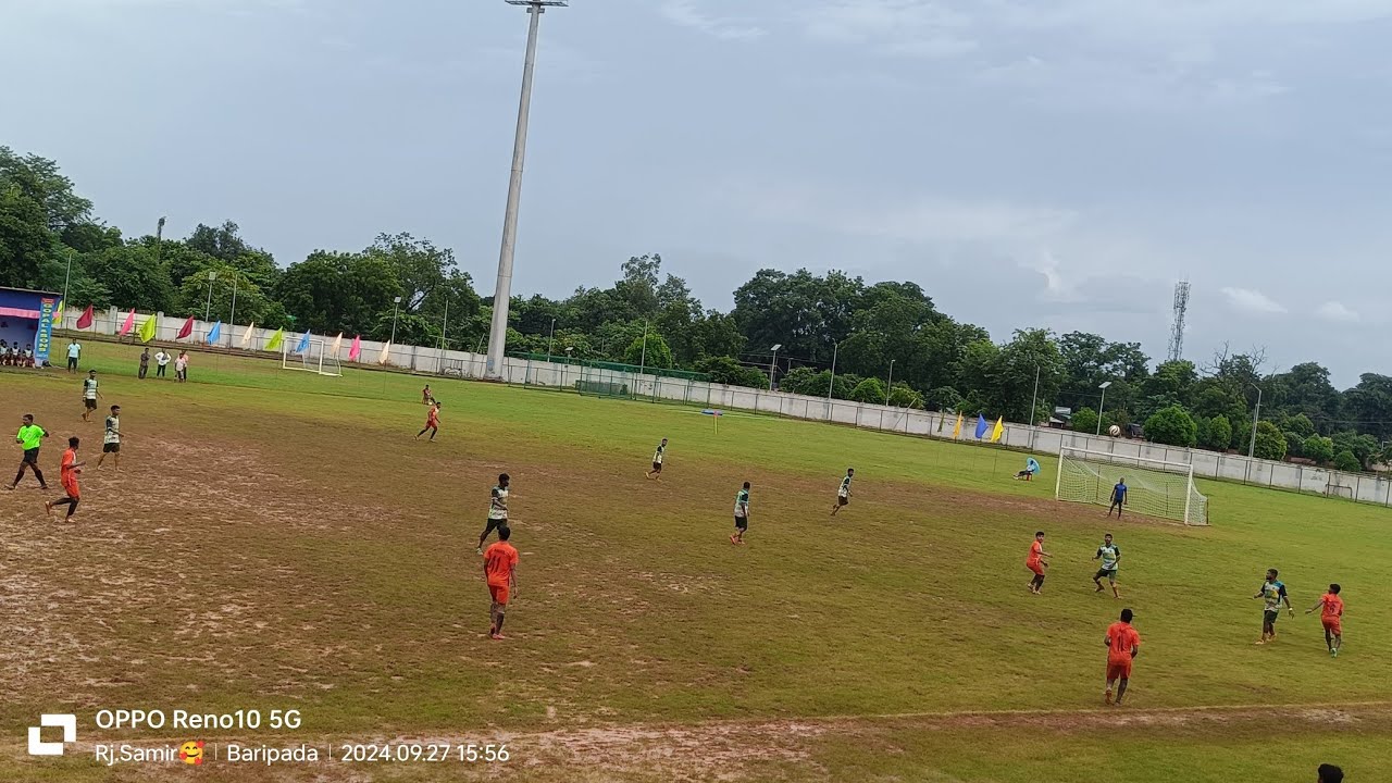 Anugul VS Mayurbhanj At_ Baripada Football Stadium Mukund Prasad is ...