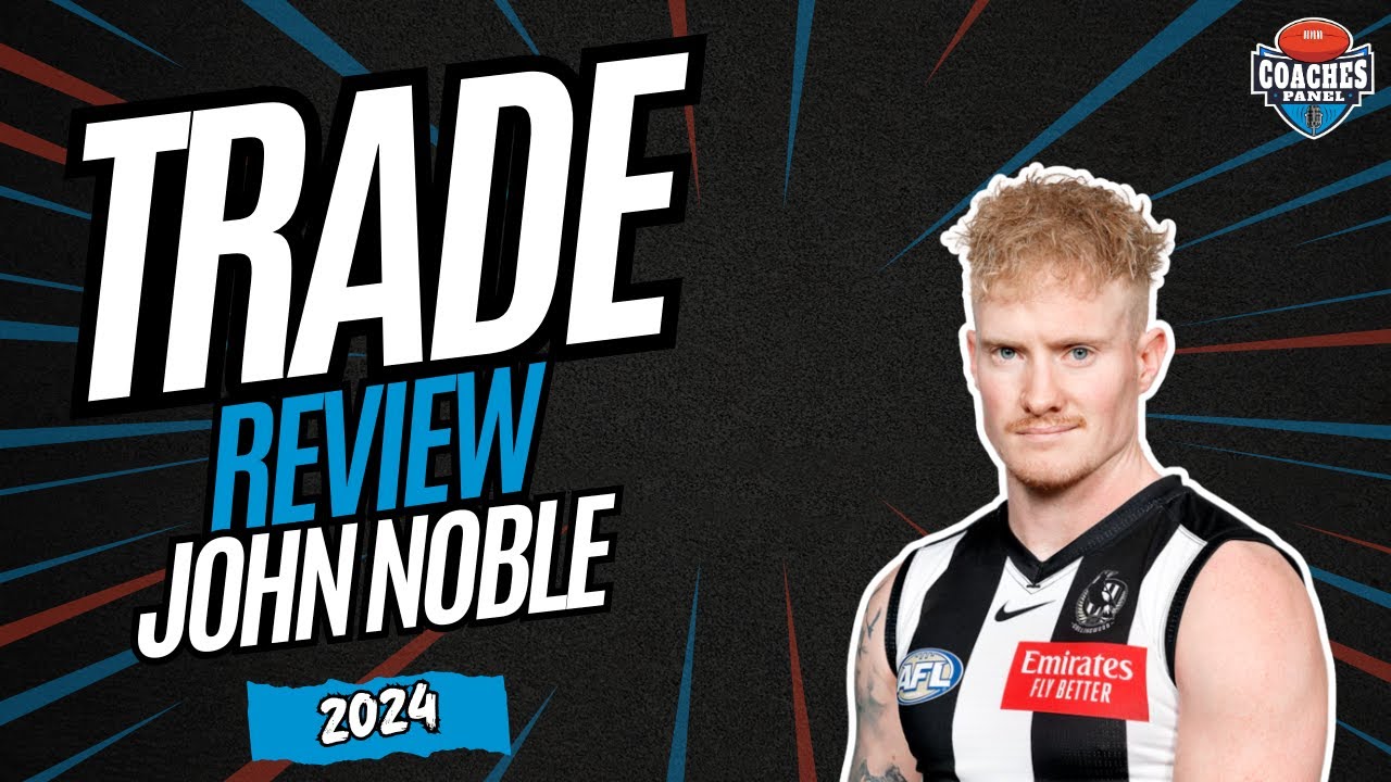 Rebounding Runner Added to The Gold Coast Suns | John Noble AFL Trade Review - YouTube