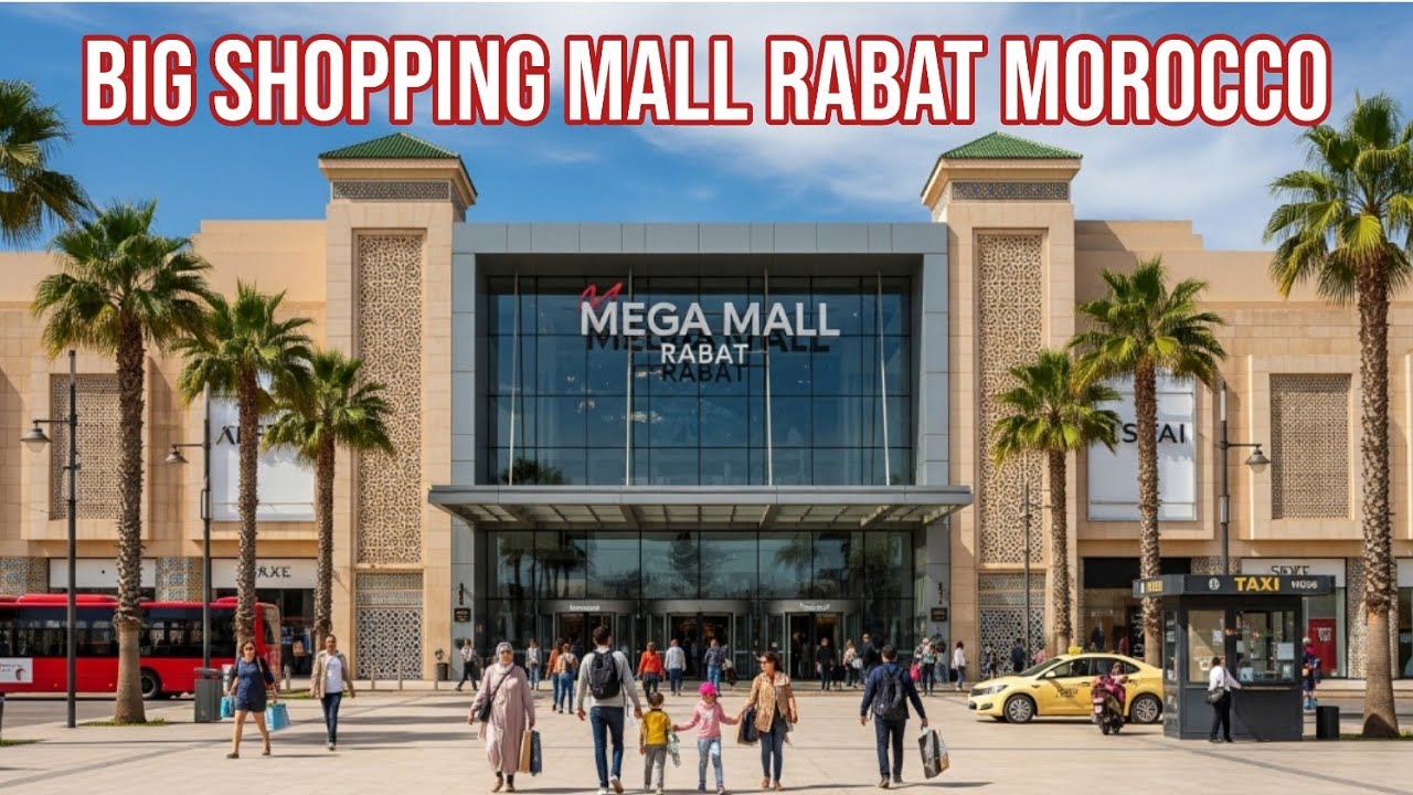 Big Shopping Mall Rabat, Morocco - YouTube