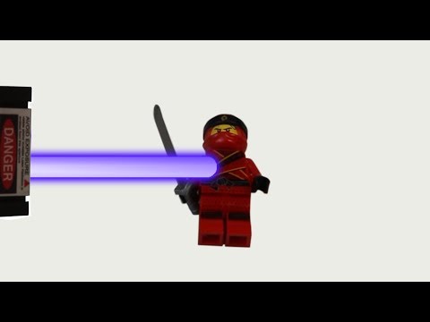 Experiment Worlds Most Powerful Laser vs Lego Ninjago Kai | The Crusher