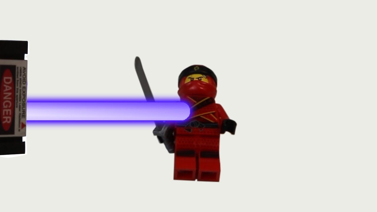 Experiment Worlds Most Powerful Laser vs Lego Ninjago Kai | The Crusher ...
