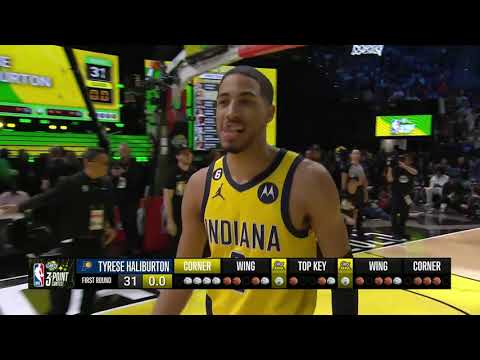 Tyrese Haliburton Ties The #Starry3PT Record In Round 1! | 2023 #NBAAllStar