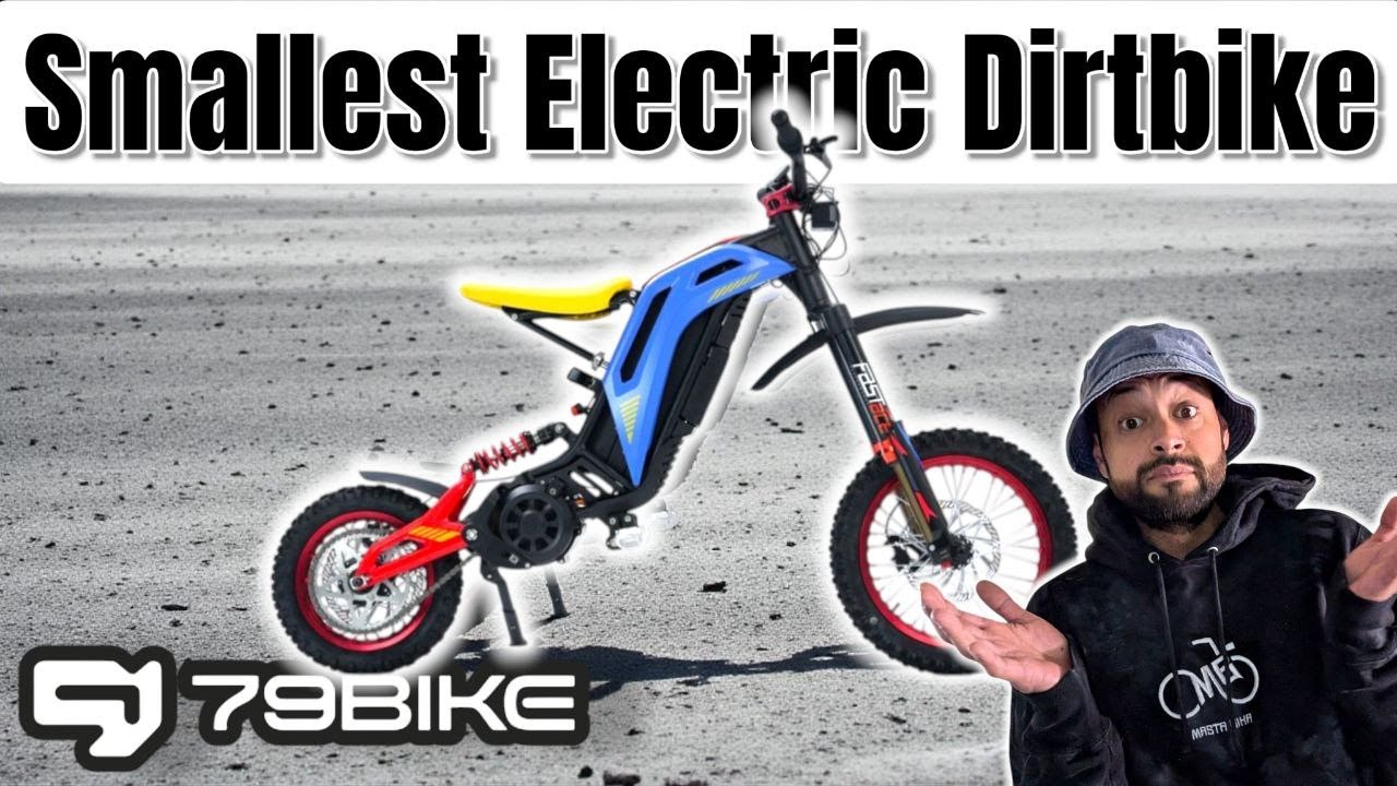 79 Bike Viper S Unboxing | Smallest Mid-drive Electric Dirt Bike ...