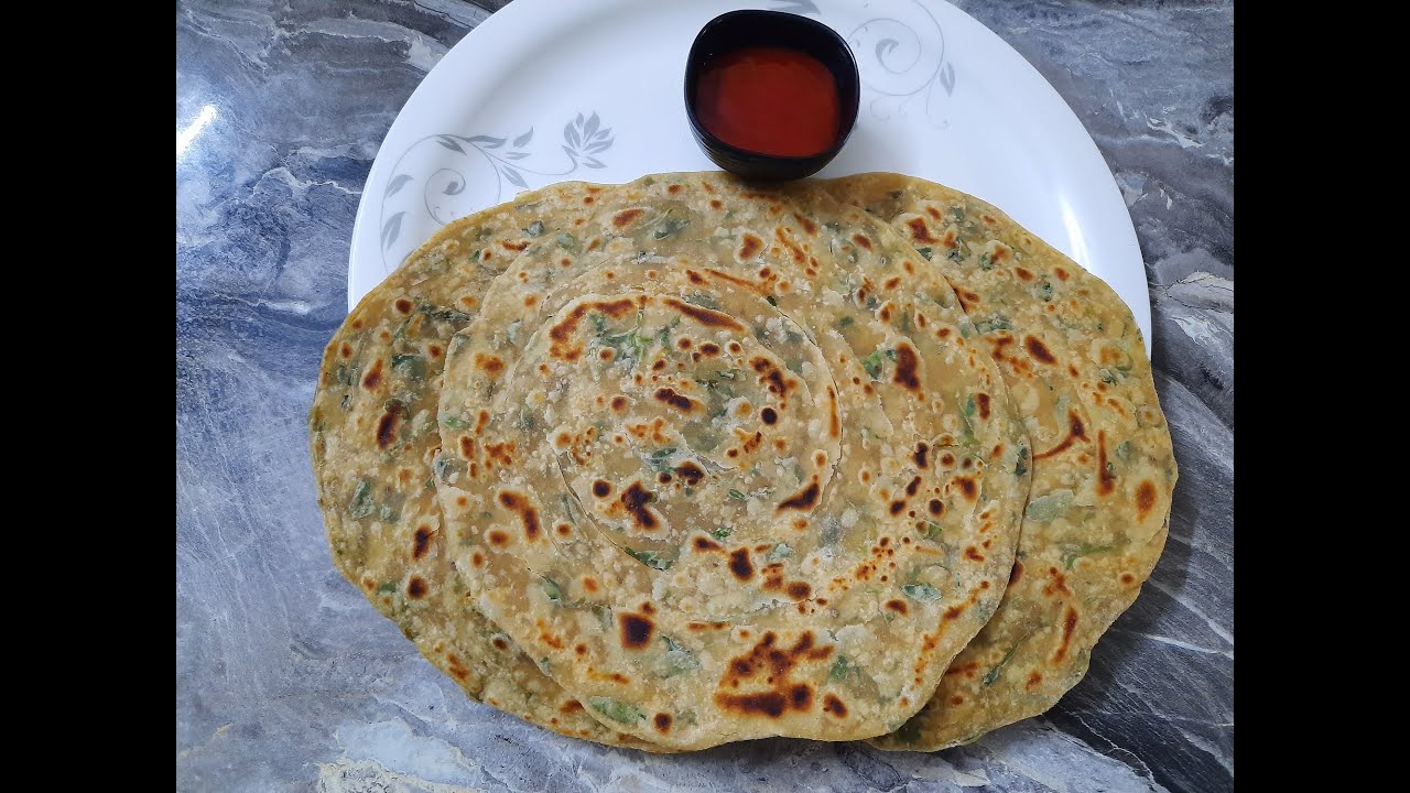 METHI PARATA || HEALTHY & TASTY || WHEAT FLOUR, LAYER BY LAYER METHI ...