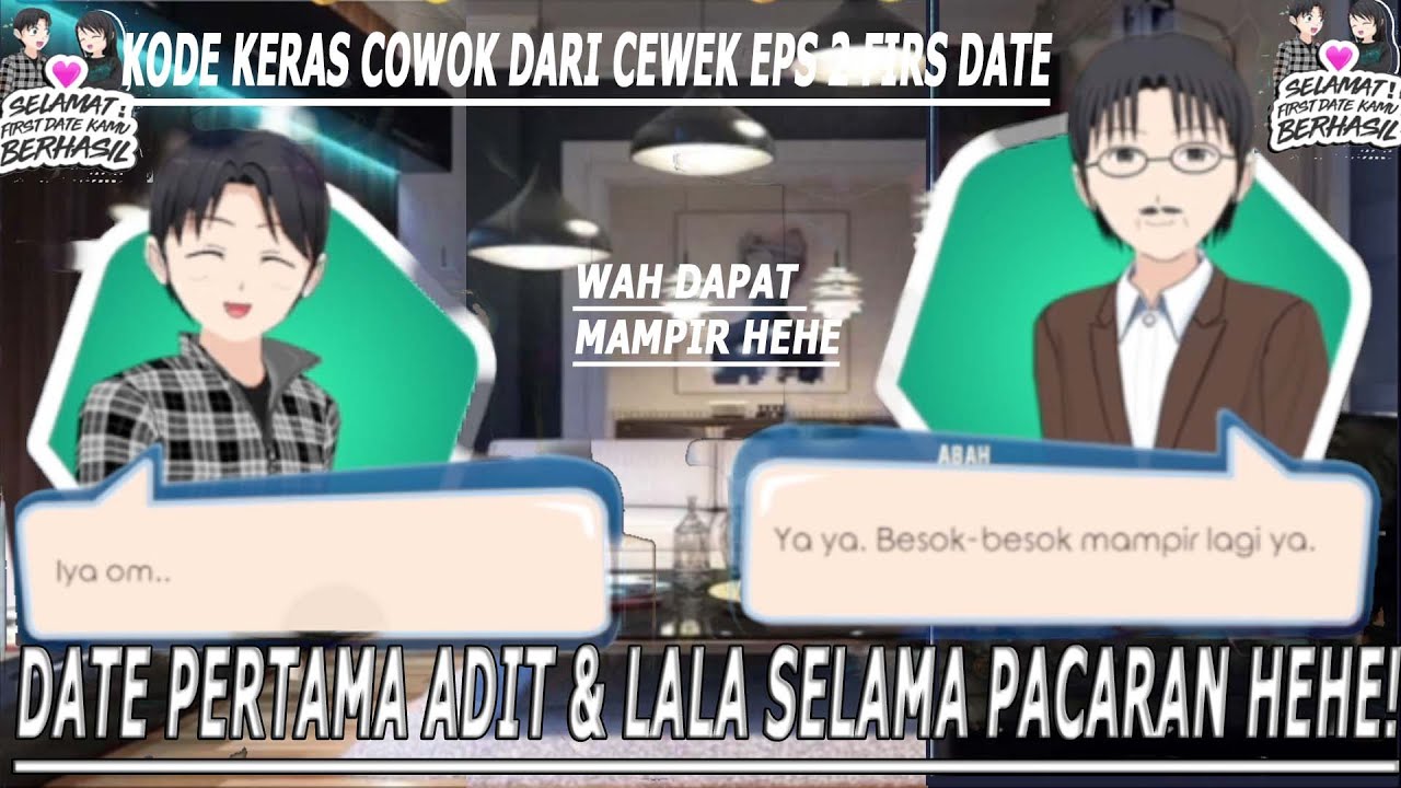 Date Pertama Adit & Lala-Kode Keras Cowok Dari Cewek Episode 2 First Date - YouTube