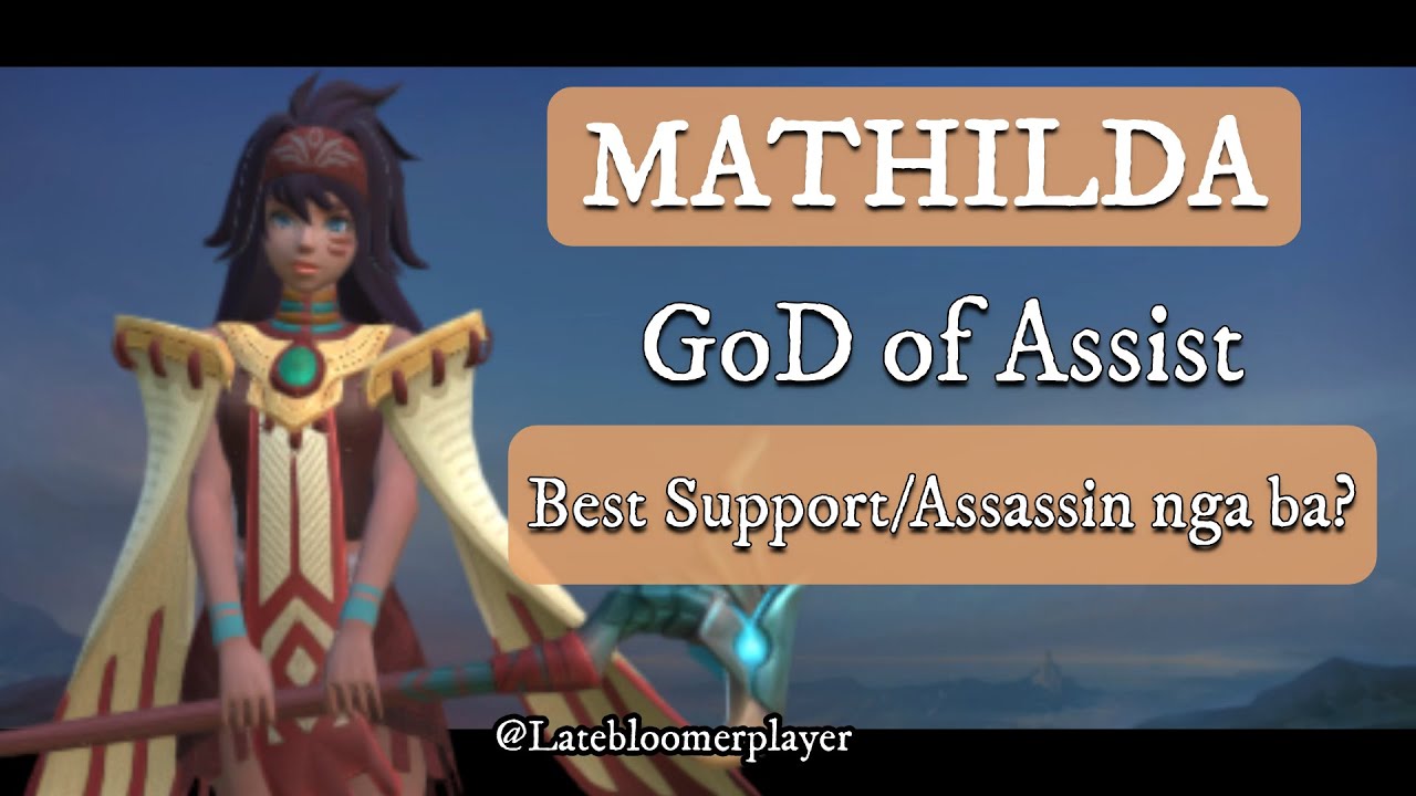 MLBB | Mathilda | Another God of Assist | S34 | Best support/assassin ...