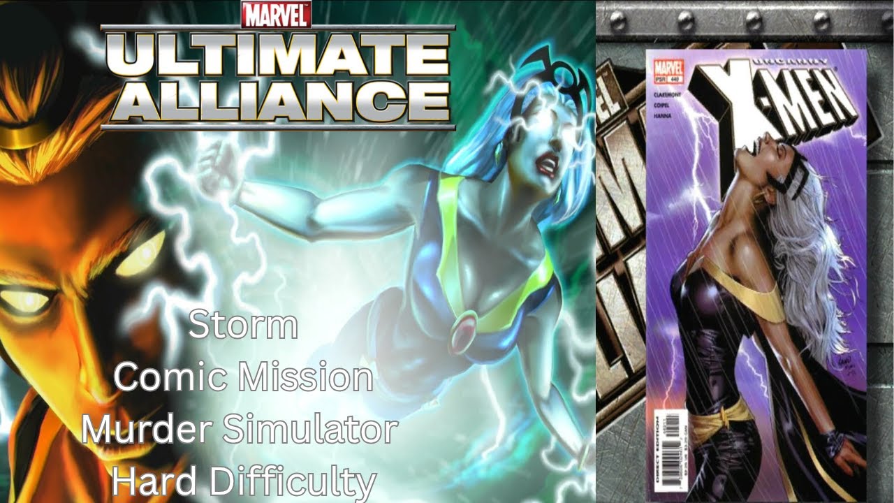 Marvel Ultimate Alliance - Storm | Comic Mission | Hard Difficulty ...
