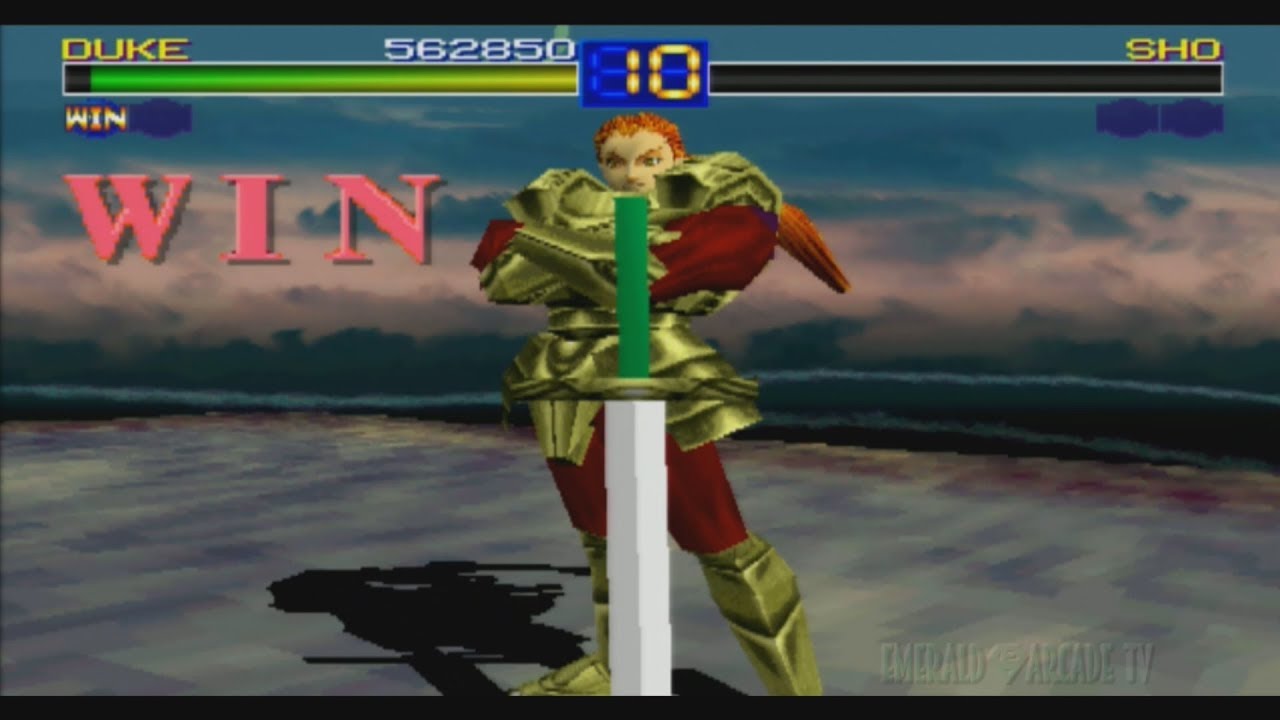 Battle Arena Toshinden - (PS1) - Duke Playthrough - YouTube