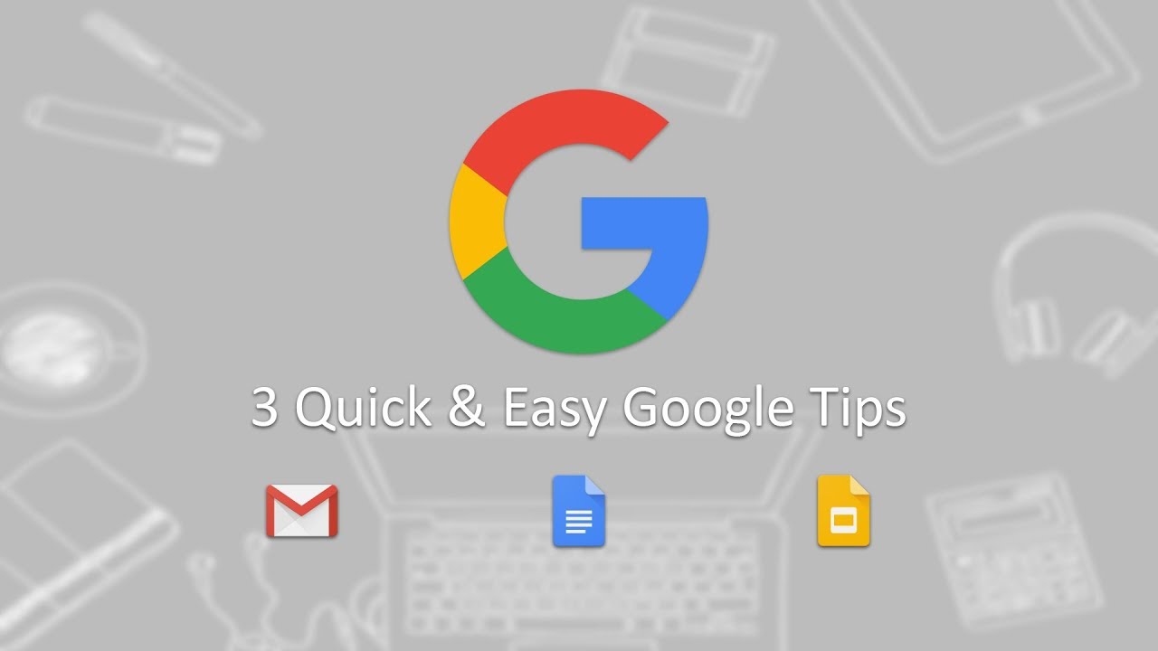 Quick Google Tips - YouTube