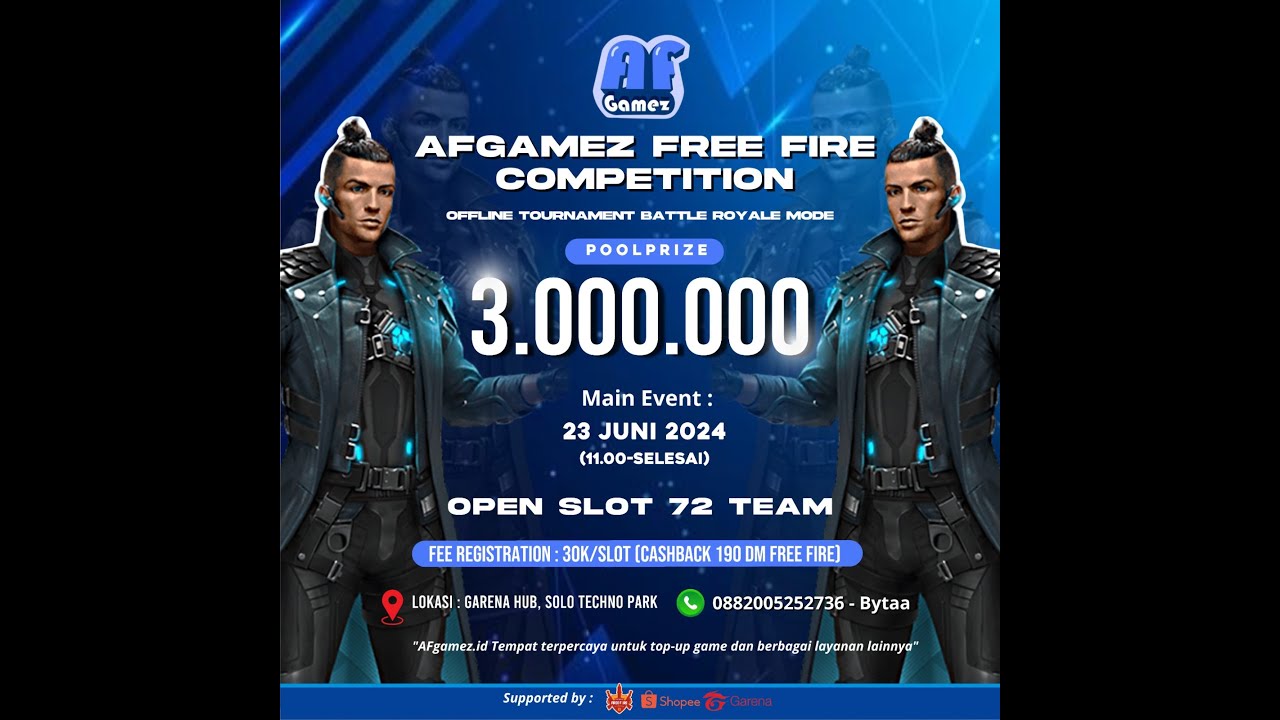 AFGAMEZ FREE FIRE COMPETITION x KFF SOLORAYA - YouTube