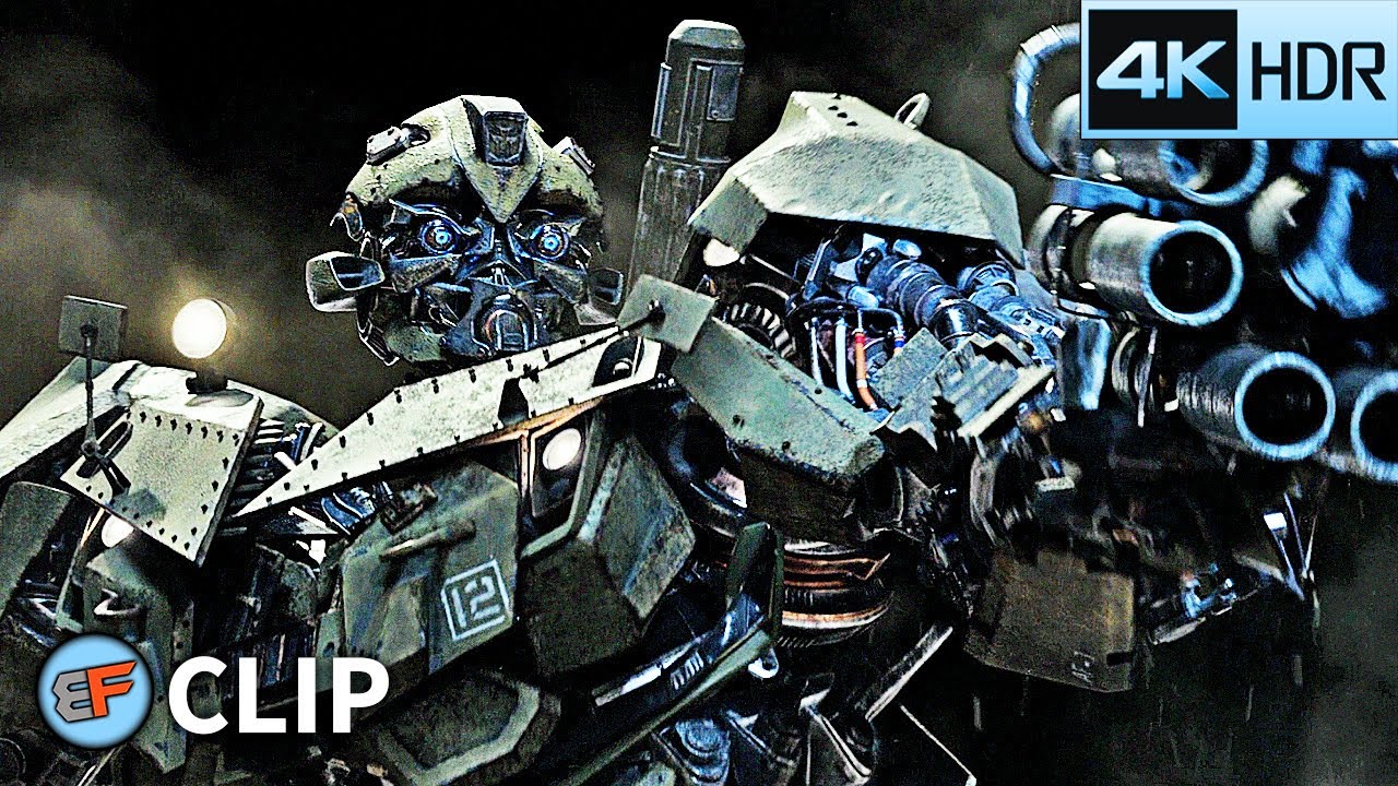ZB-7 Bumblebee In WW2 Scene | Transformers The Last Knight (2017) 4K ...