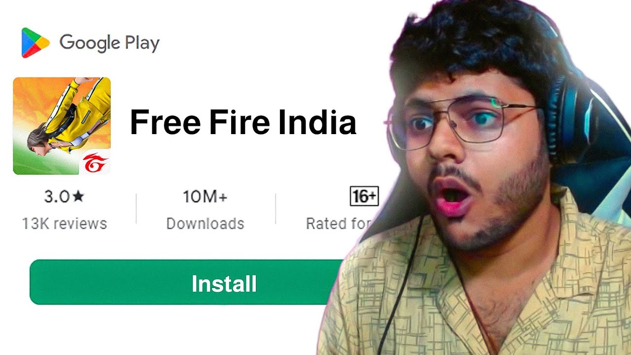 I Played FREE FIRE INDIA ? - YouTube