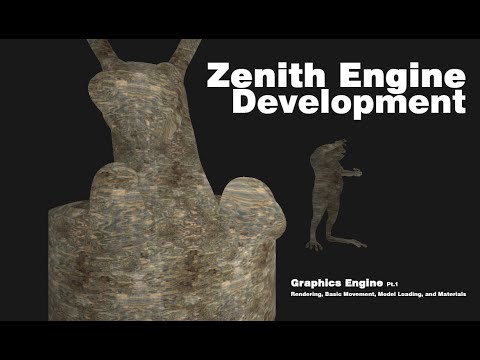 Zenith Engine Development Pt.1 - Basic Graphics Engine - YouTube