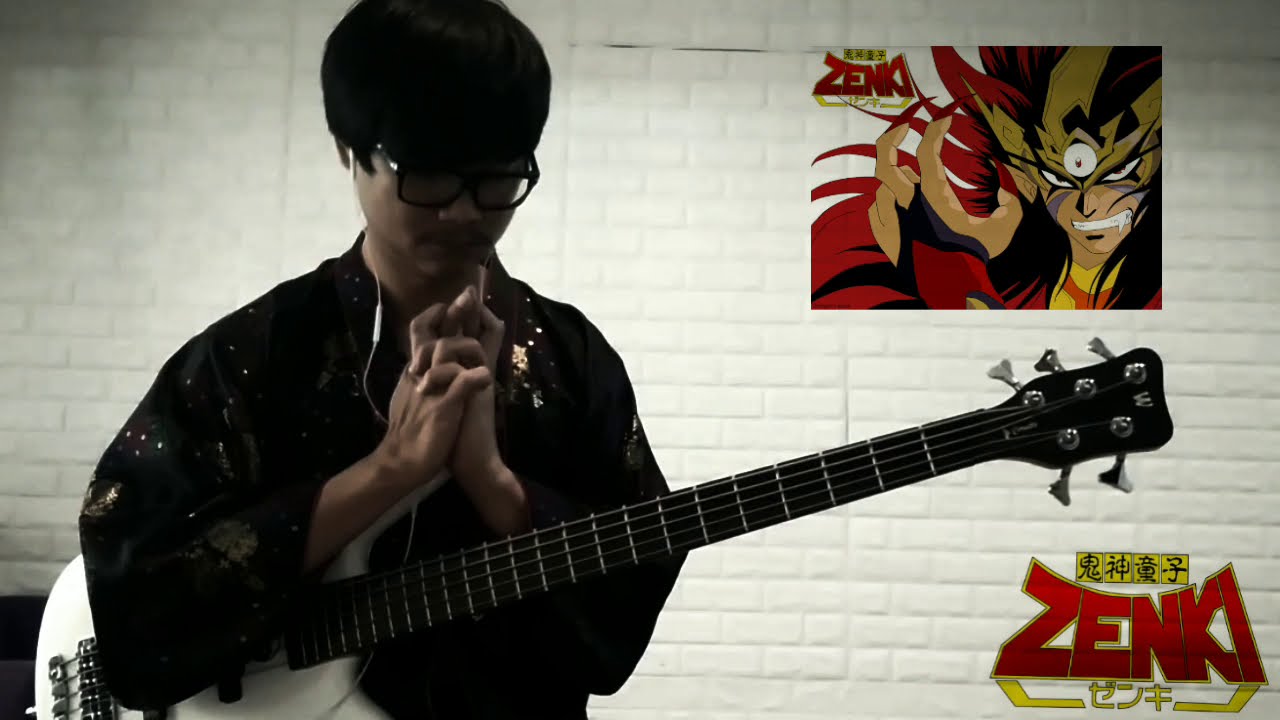 ZENKI OPENING [Bass cover] - YouTube