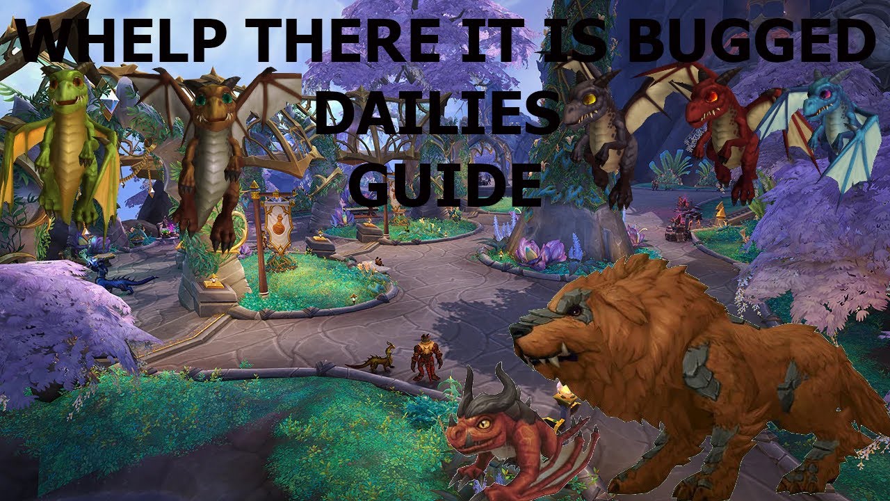 Whelp there it is bugged dailies | WOW [GUIDE] - YouTube
