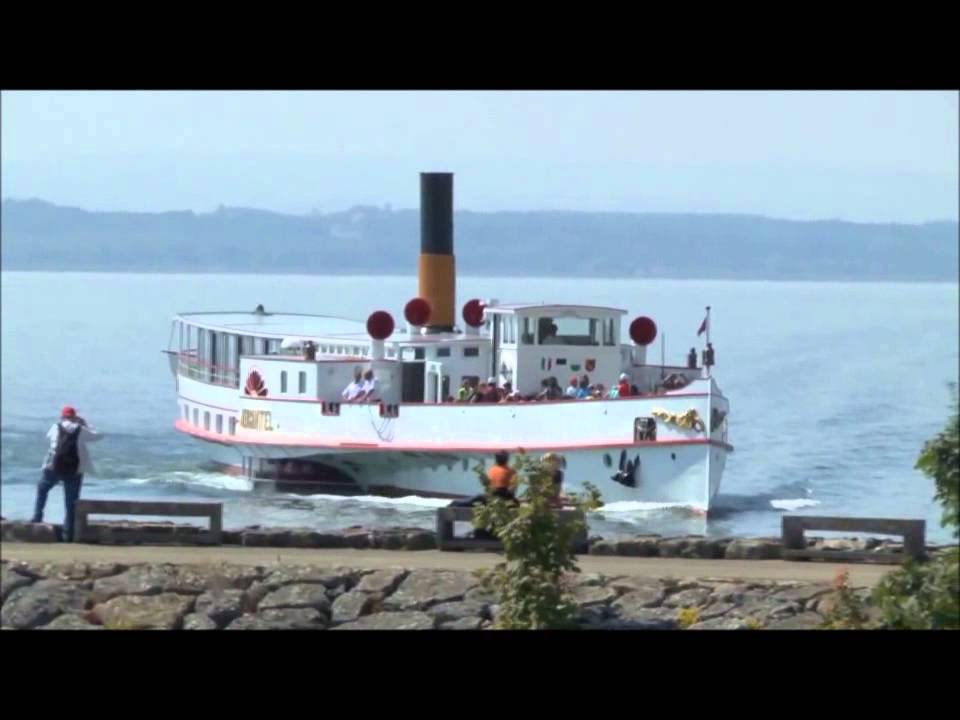 side paddle steamers - YouTube