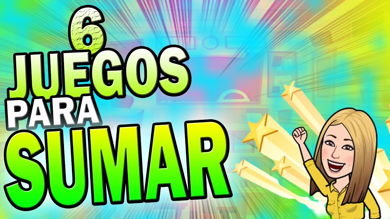 6 JUEGOS para SUMAR | Aprender a sumar con juegos - YouTube