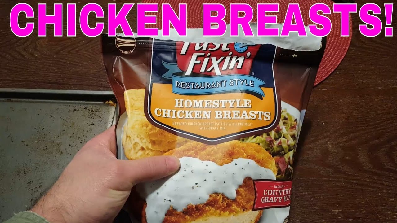 HOW TO COOK HOMESTYLE CHICKEN BREASTS FROM FAST FIXIN RESTAURANT STYLE😂 ...