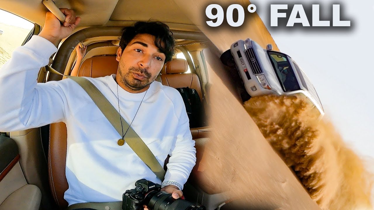 90 Degree Fall 😵| Crazy Off-Roading in Abu Dhabi Desert | MSK Vlogs ...