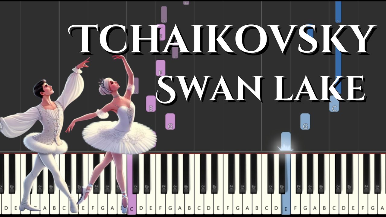 Swan Lake – EASY Piano Tutorial (Tchaikovsky) - YouTube