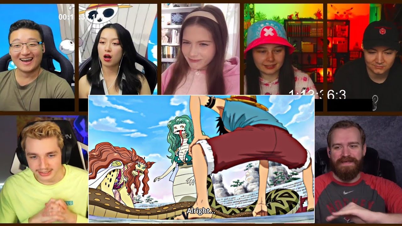 One Piece Episodes 414|PT1 Reaction Mashup - YouTube