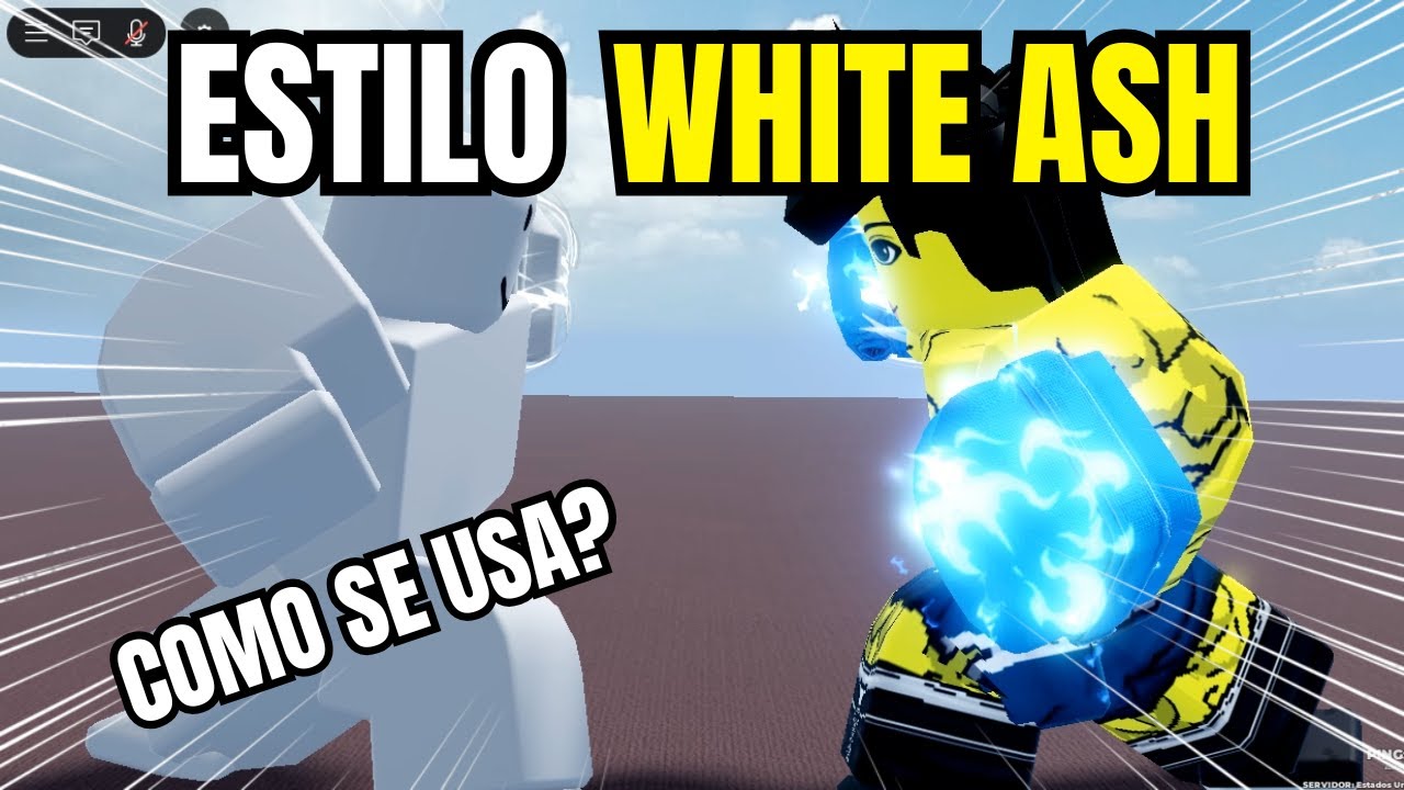 COMO USAR EL ESTILO WHITE ASH | UNTITLED BOXING GAME ROBLOX - YouTube