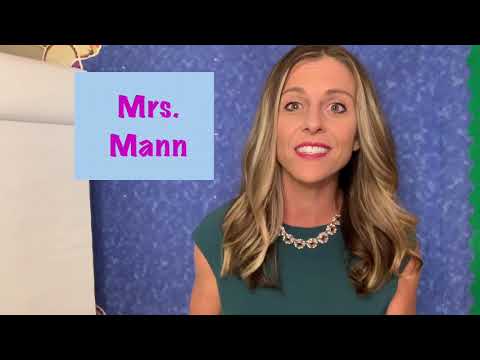 Introduction to Mrs. Mann ~ Foundational Skills - YouTube