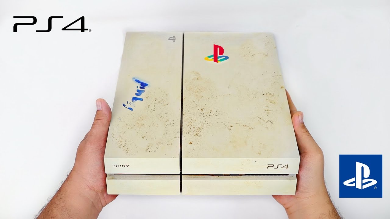 Restoration And Repair of The Extremely Dirty PlayStation 4 #asmr #ps4 ...