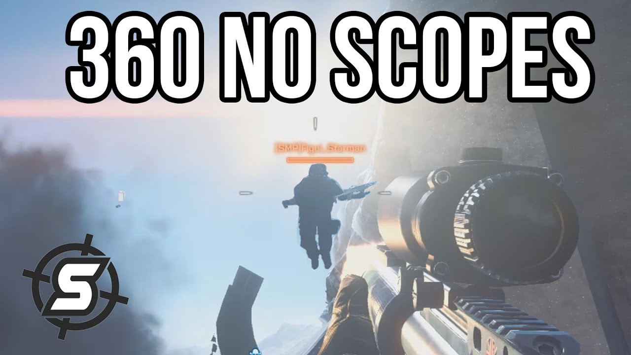 MORE NO SCOPES + 360S | Battlefield 4 - YouTube