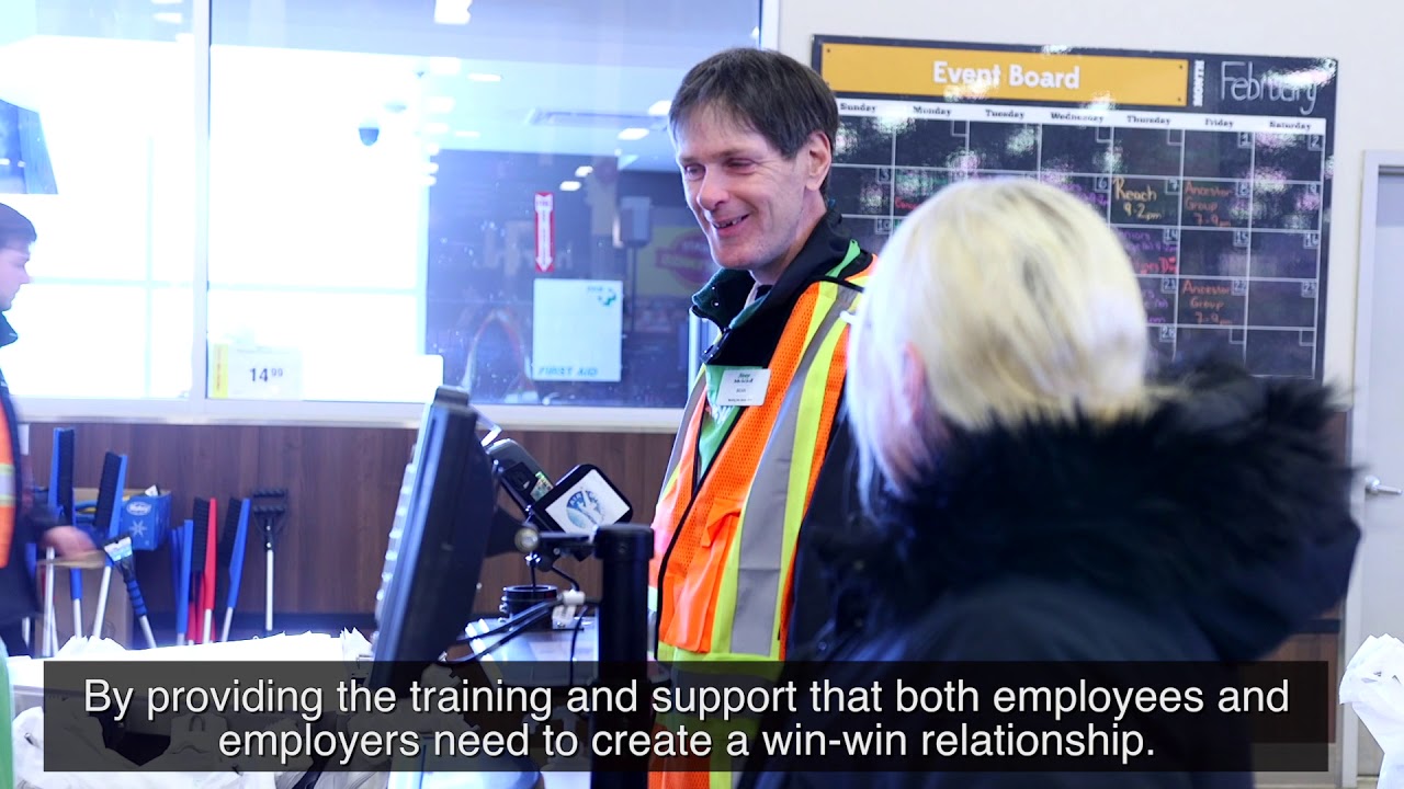 Supported Employment works for Wilbert and Brian - YouTube