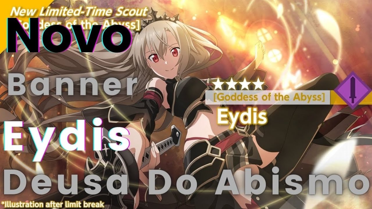 SAO ALICIZATION RISING STEEL!!NOVO BANNER EYDIS A DEUSA DO ABISMO ...