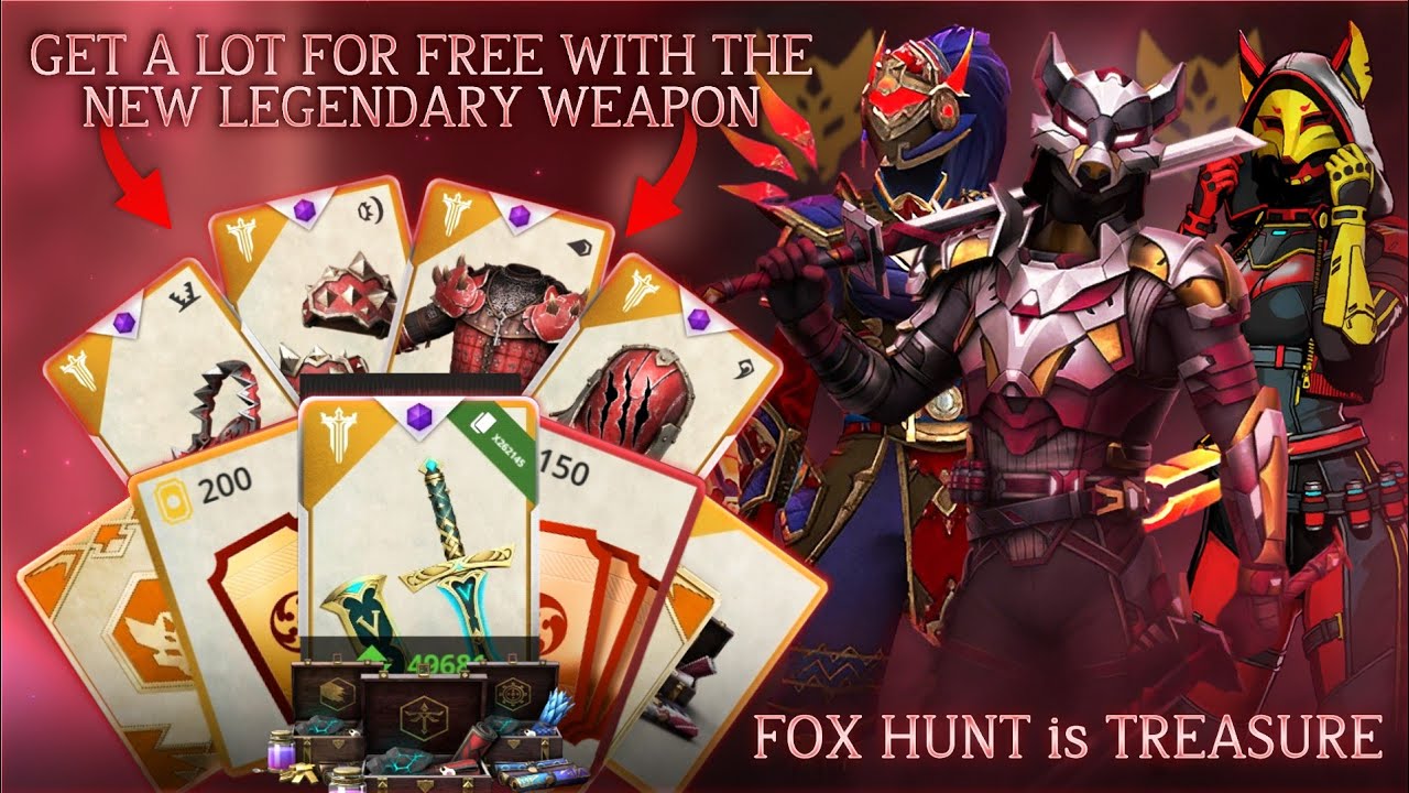 Get new legendary weapon easily in shadow fight 3 |sf3 fox hunt event ...