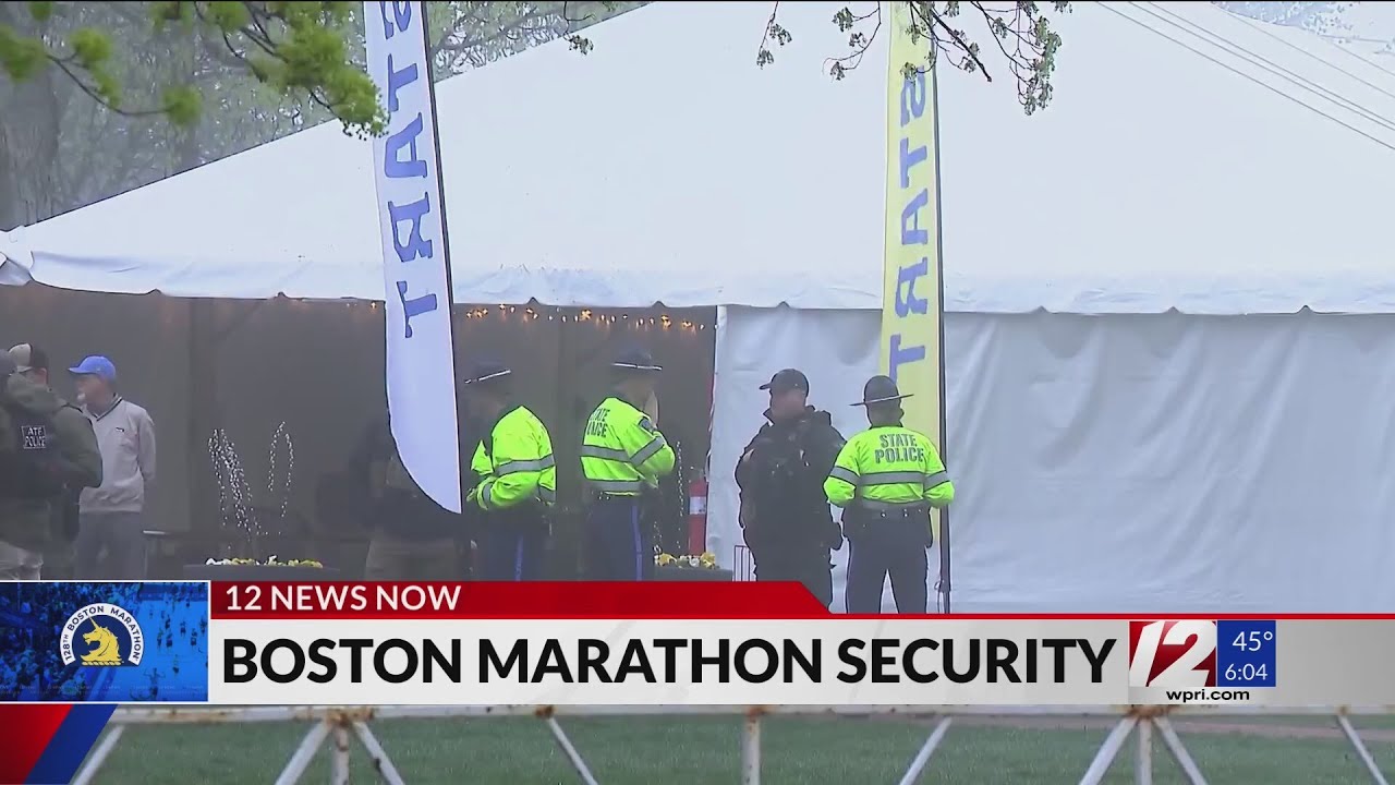 Runners, spectators ready for 128th Boston Marathon - YouTube