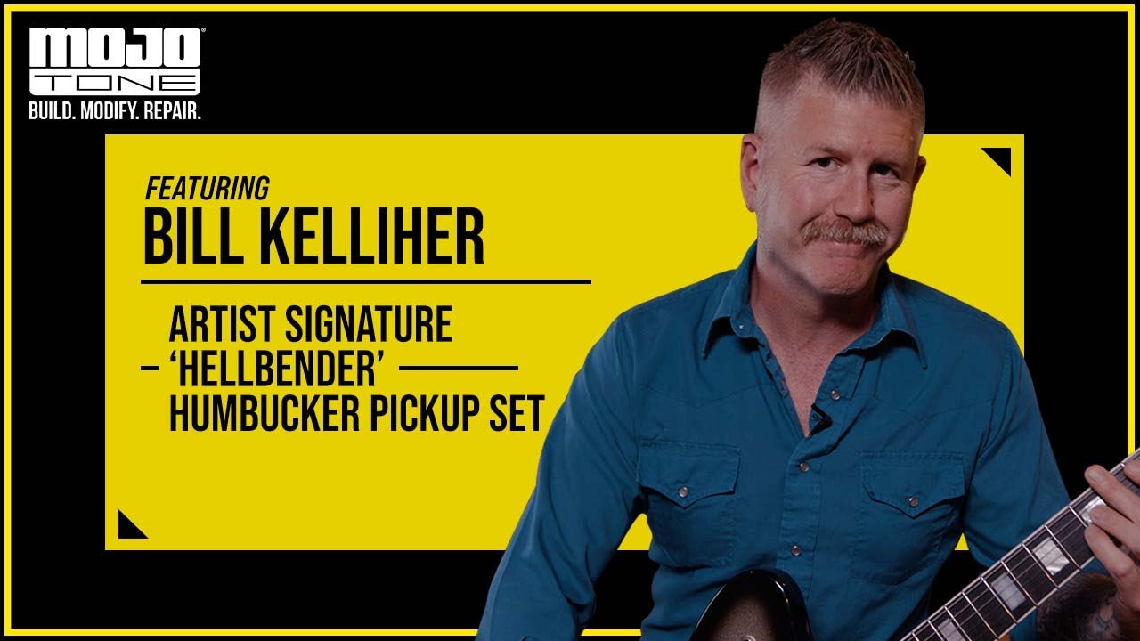 MOJOTONE Bill Kelliher Artist Signature 'Hellbender' Pickup Set with ...