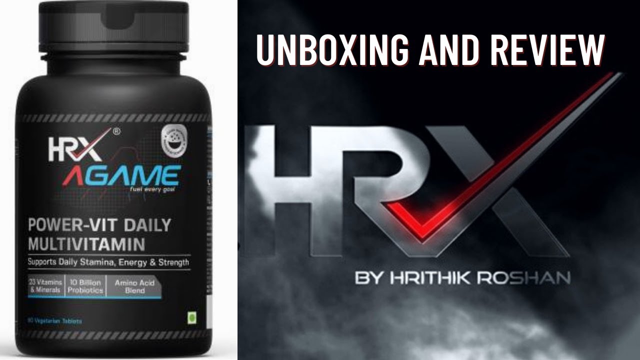 HRX MULTIVITAMIN !!! best multivitamin 2023 !!! unboxing and review ...