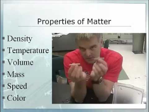 Intro to Chemistry: 1.1: Properties of Matter (1/2) - YouTube